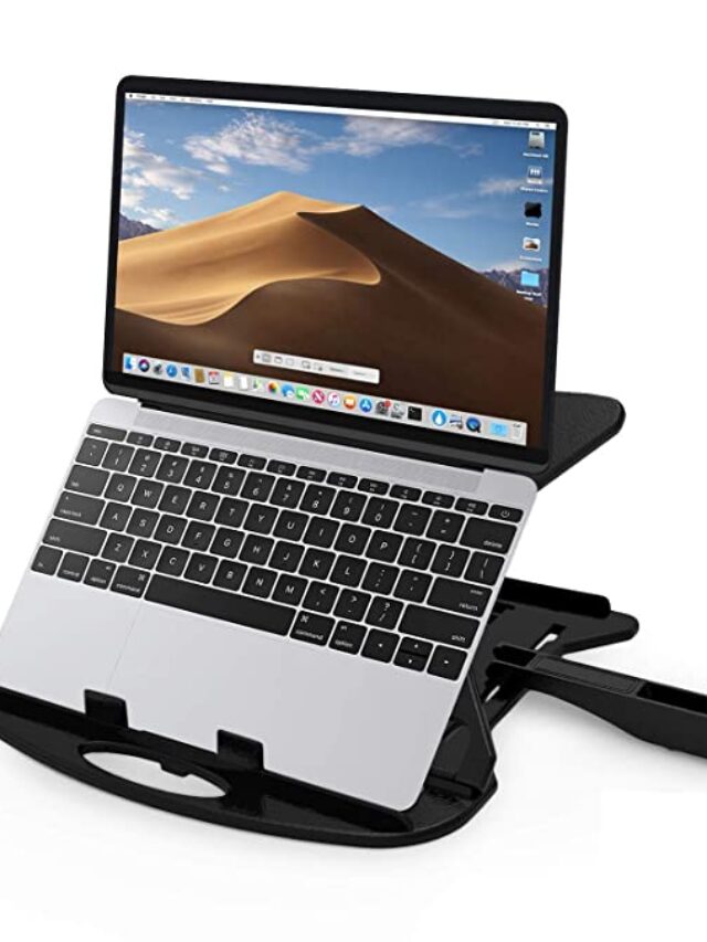 STRIFF Adjustable Laptop Stand [ Laptop And Mobile Holder ] - Mytechyguide